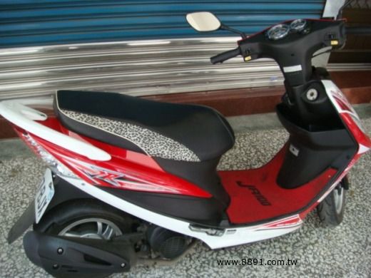 找機車-KYMCO機車/光陽機車,機車/JR機車,高雄市,2007年,(自售) 07年 KYMCO JR 100 紅白特仕版-8891中古車網