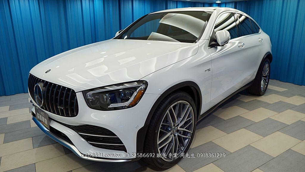 Mercedes-Benz/賓士 GLC Coupe-BENZ GLC43AMG Coupe 全新車 23P 方向盤操控鈕 21吋