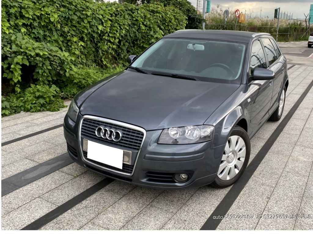 Audi/奧迪 A3 5D-雙證件可貸 AUDI A3 1.6L 五門進口代步小車
