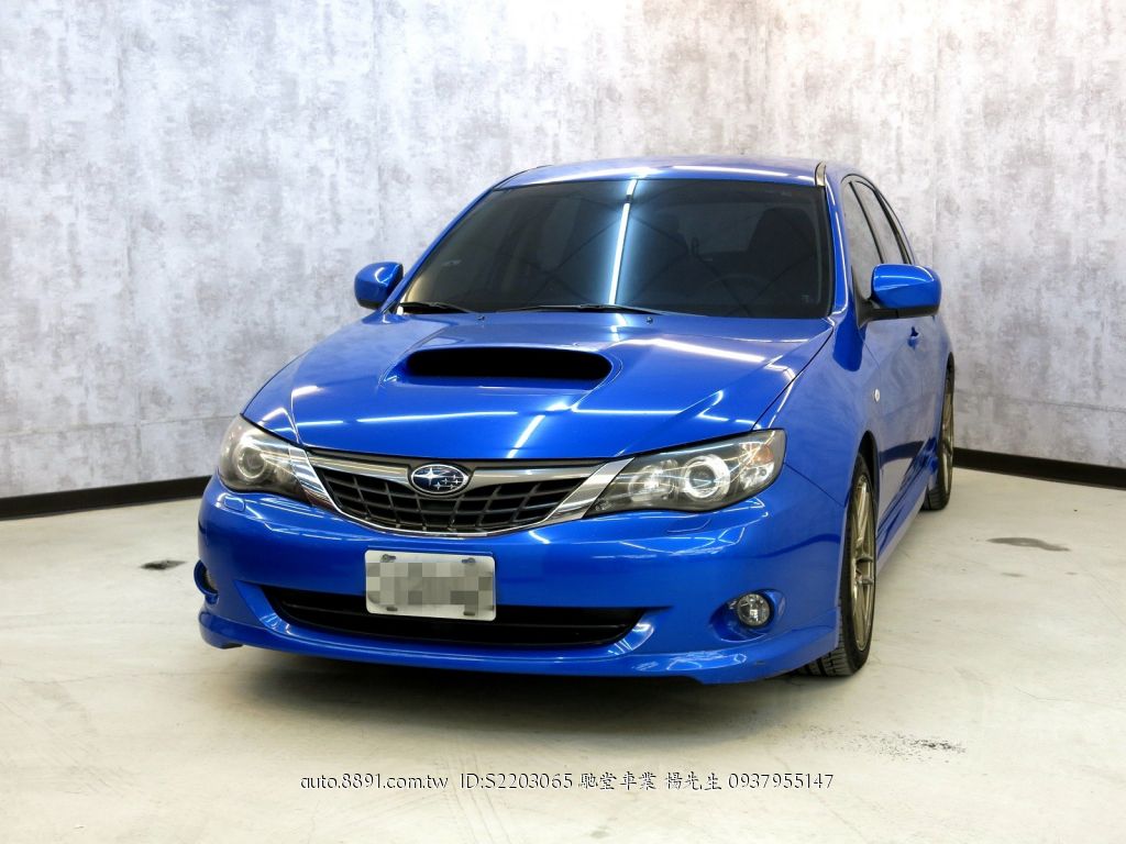 Subaru/速霸陸 Impreza-馳堂 WRX GH8 2.5 原鈑件 5MT 手機請點選"查看圖文版"