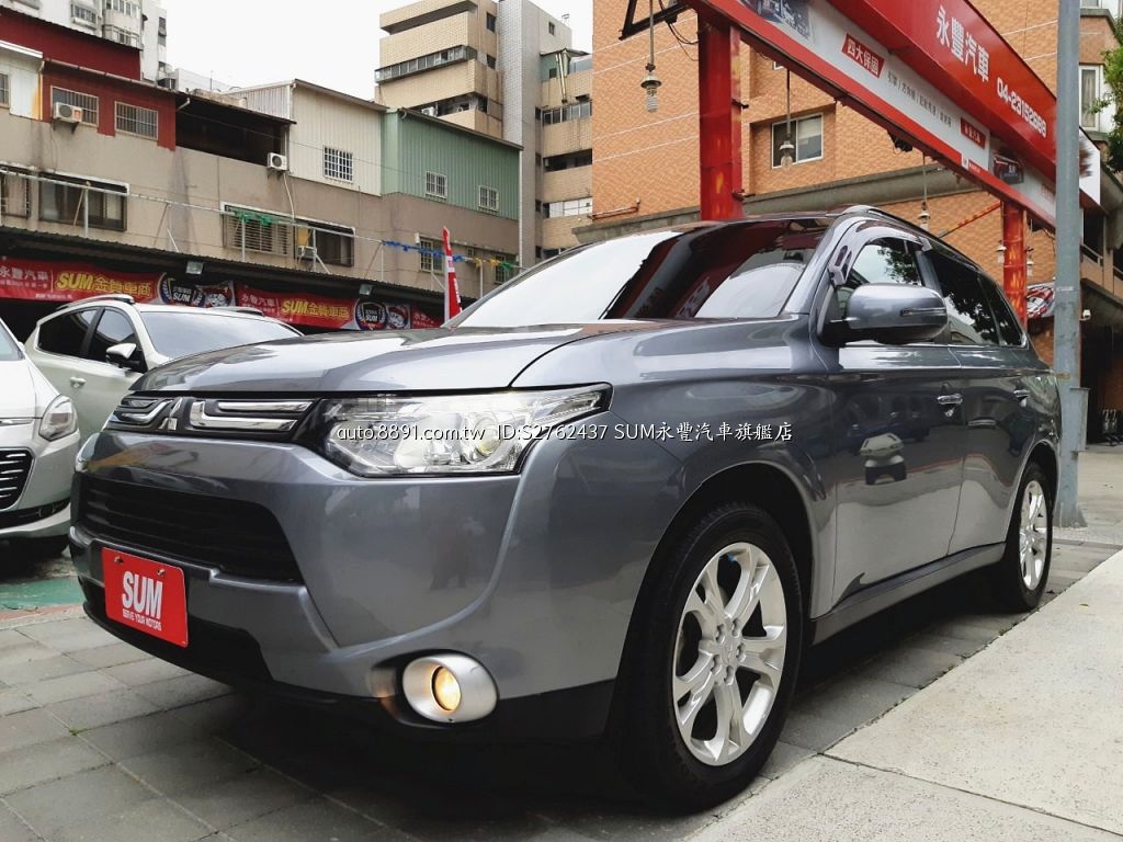 Mitsubishi/三菱 Outlander-【贈加油金】ACC跟車 電尾 天窗 換檔撥片 原廠保養 保固 認證 低利率