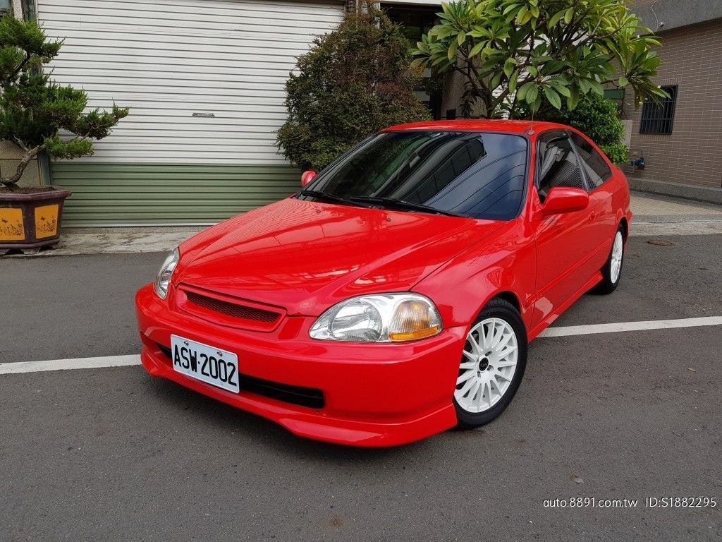 Honda/本田 Civic-小陸の極上美車：經典90美車 K8 Coupe 1.6 極品好物 保證全台最美