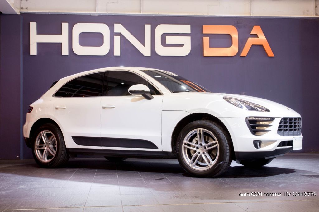 Porsche/保時捷 Macan S-Porsche MACANS 總代理 18向電動椅 四輪轉向 15年弘達國際
