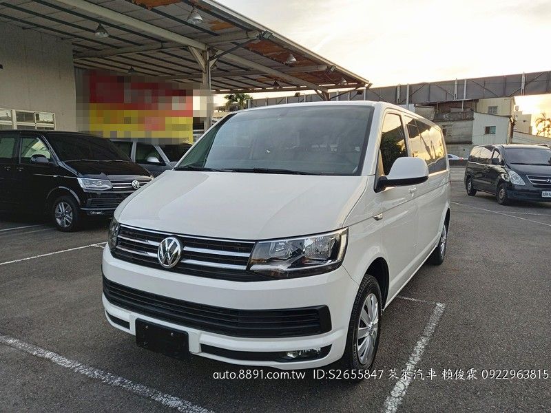 Volkswagen/福斯 T6 Caravelle-T6長軸升降機實跑9萬公里可載輪椅接送或方便重型貨物起落可全貸可換車$81.5萬