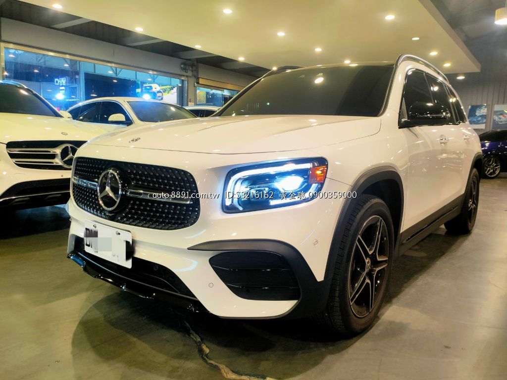 Mercedes-Benz/賓士 GLB-20 年式 GLB250 AMG 滿配 夜色 全景 23P 多光束頭燈 7人座