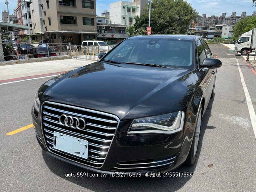 Audi/奧迪 A8L-2011 A8L V8 知名董座座駕 大滿配 僅跑6.5萬 一手車