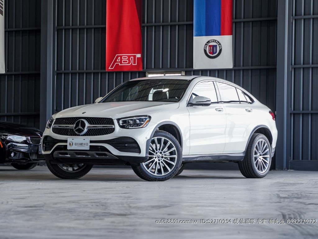 Mercedes-Benz/賓士 GLC-20GLC Coupe #23P#全新車#市場缺車#AMG運動外觀 夜色 20吋