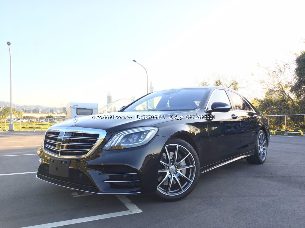 Mercedes-Benz/賓士 S-Class Sedan-S450 短軸 日規 23P.多光束頭燈.動態按摩椅.全景天窗.4/5已收訂