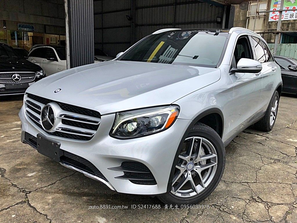 Mercedes-Benz/賓士 GLC-23P自動跟車 未領牌新車利率 正 2016 GLC300 AMG 4MATIC