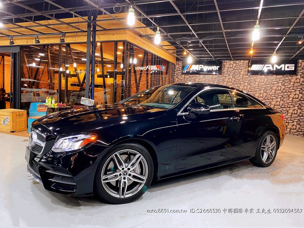 Mercedes-Benz/ eʿ E-Class Coupe-正2018年出廠*23P 抬頭顯示 360環景 配備滿滿 選配超過百萬