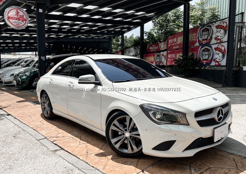 Mercedes-Benz/賓士 CLA-CLA200總代 自己人的車 想快點換現 賣得便宜 保證實車實價!!!