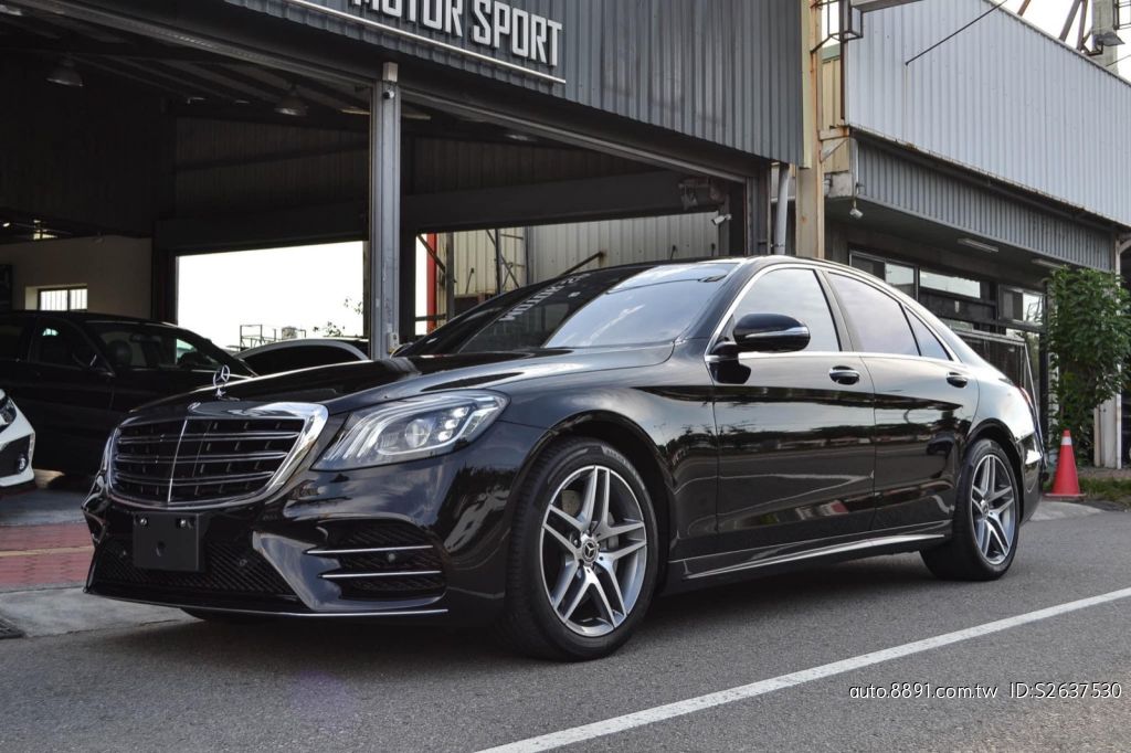 Mercedes-Benz/賓士 S-Class Sedan-極低里程日規S400同S450 23P跟車 抬頭顯示器 全景 按摩椅