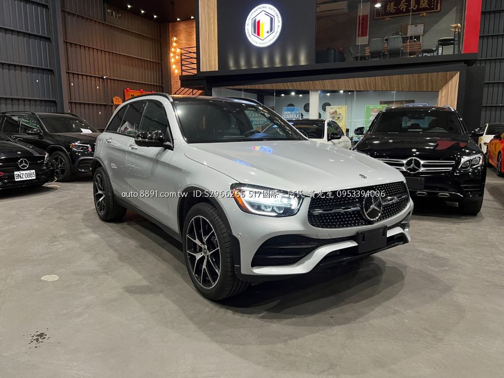 Mercedes-Benz/賓士 GLC-23P跟車 夜色套件 360環景 前後雷達 20吋前後配鋁圈