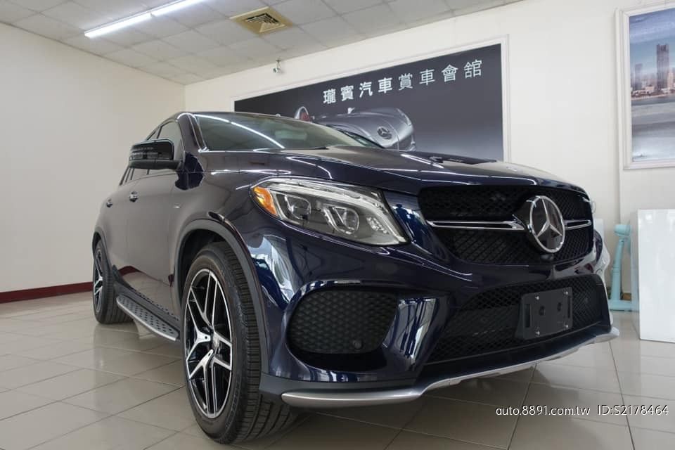 Mercedes-Benz/賓士 GLE Coupe-金小姐嚴選-正16年GLE450 AMG.23P智慧四輪傳動版360環景智能停車