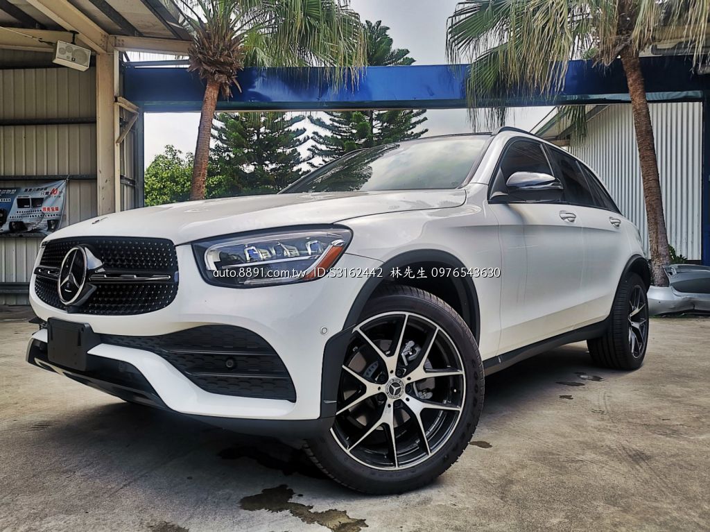 Mercedes-Benz/賓士 GLC-23P自動跟車 柏林之音 夜色套件 紅黑內裝 360環景 電動腳踢尾門