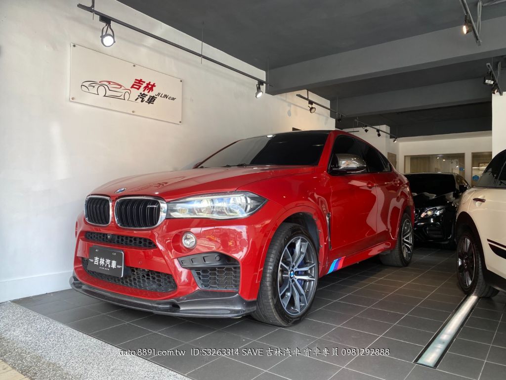 嚴選專區 - BMW/寶馬 X6 M-15年 X6 M 六鍵、抬顯、h/k音響、18向座椅