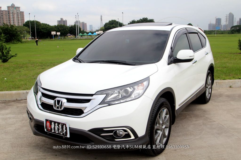 嚴選專區 - Honda/本田 CR-V-*{一手美車 跑6萬}16年式CRV2.4S 白~豐隆嚴選0頭款低月付專案~*