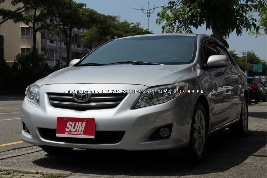 嚴選專區 - Toyota/豐田 Corolla Altis-一年僅跑1萬KM 超低里程 行車紀錄器 安卓機 倒車顯影 原版件 月繳6000