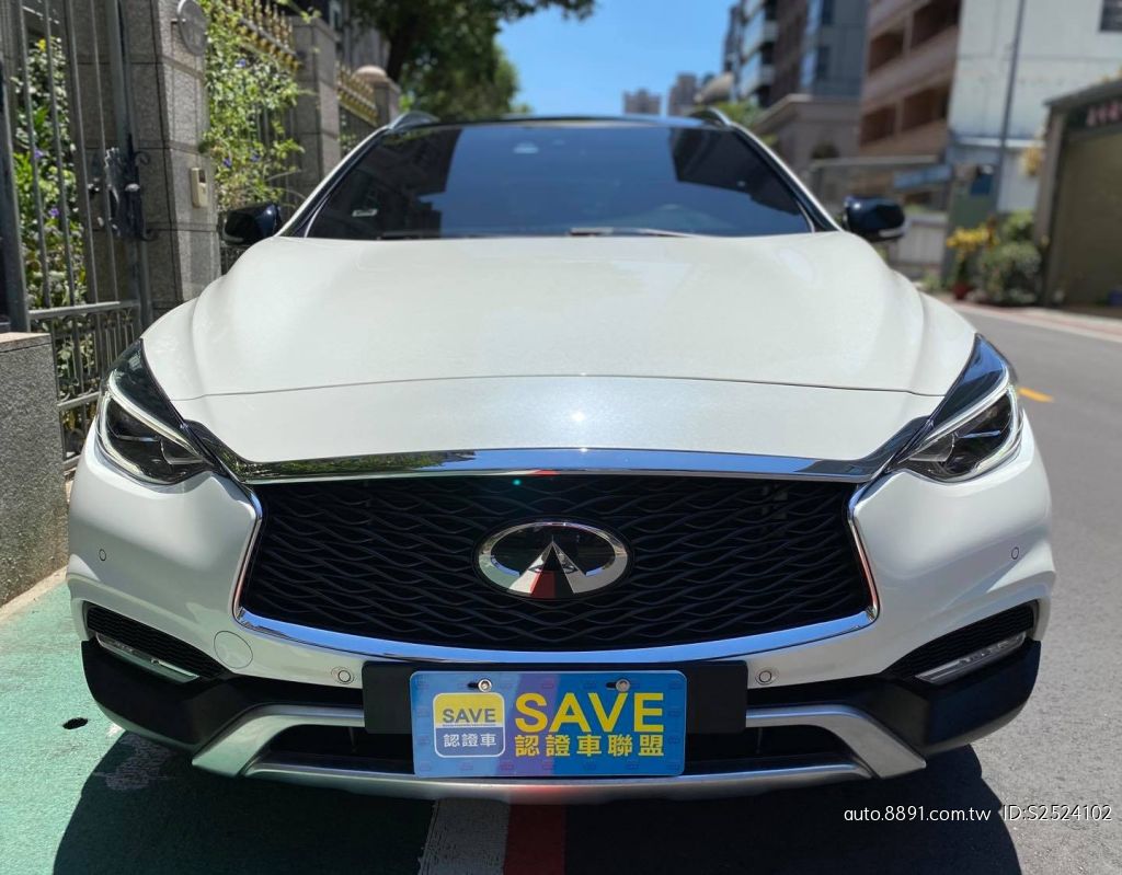 Infiniti/極致 QX30-2018旗艦款 僅跑2萬 原廠保固 全車原漆原版 ACC跟車 環景 BOSE