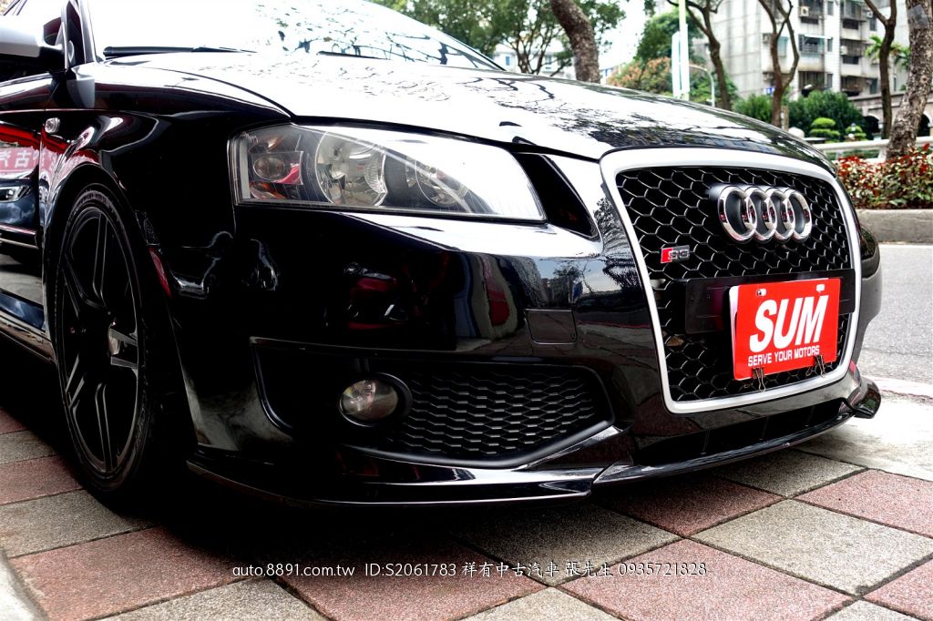 嚴選專區 - Audi/奧迪 A3 5D-剛毅、熱血 08年 AUDI A3 1.8T 與眾不同的美 只給萬中選一的你