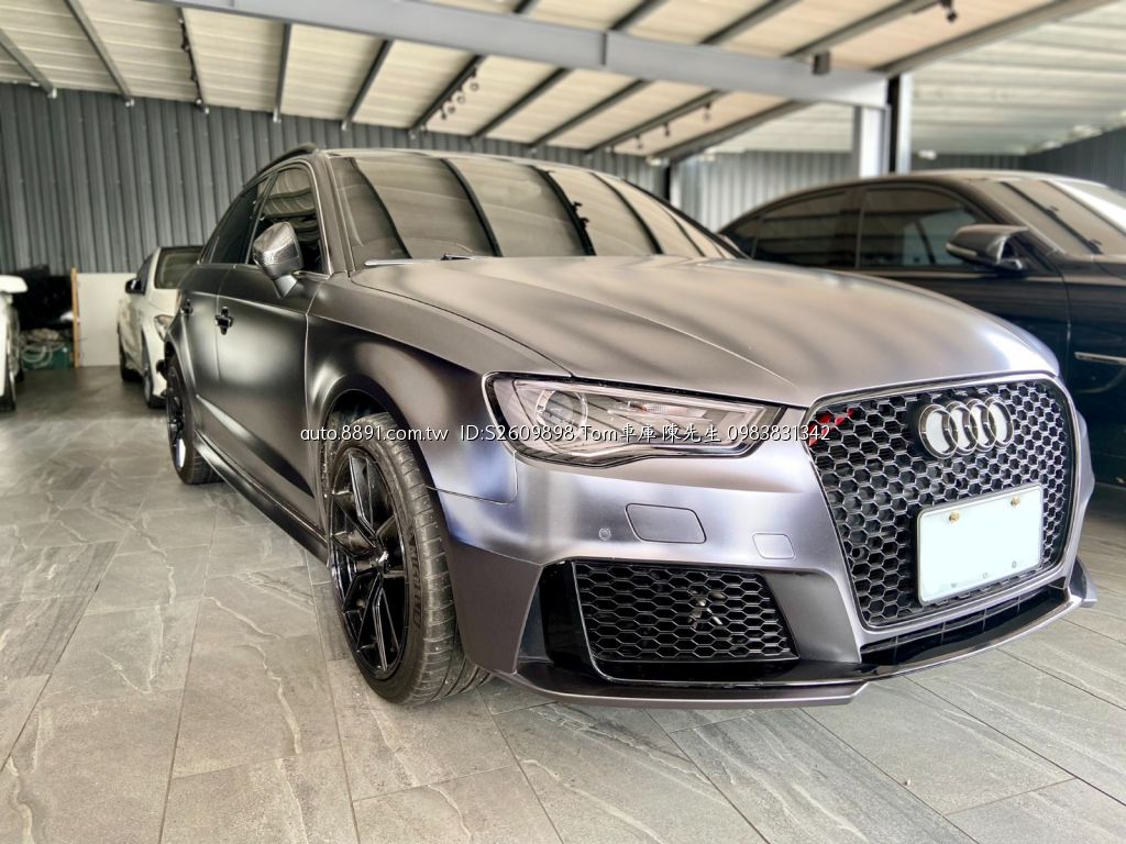 Audi/奧迪 A3 5D-[FB : TOM幸福幸福嚴選中古車]，專辦全額貸，0983831342