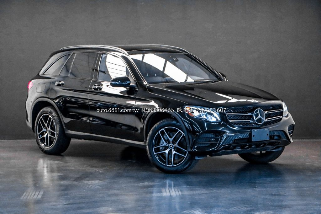 Mercedes-Benz/賓士 GLC-23P智慧駕駛、柏林之音、黑梣木飾板、夜色套件、全景天窗