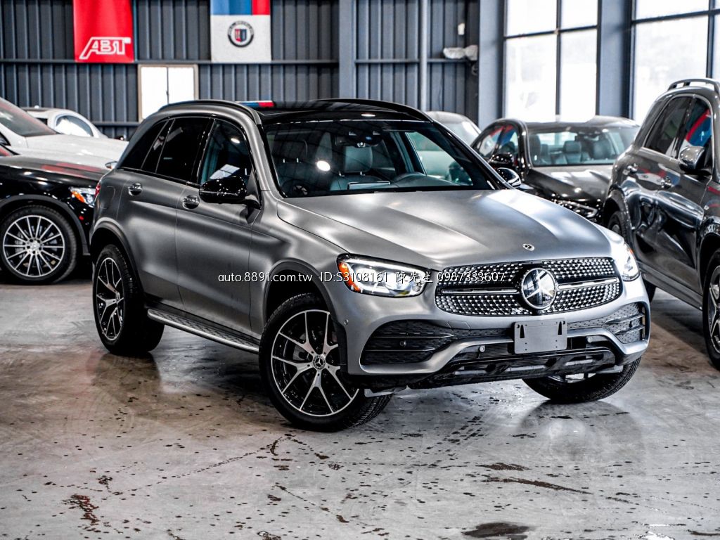 Mercedes-Benz/賓士 GLC-23P跟車、前後雷達、360環景、多光束、數位儀表、消光灰、滿配全新車