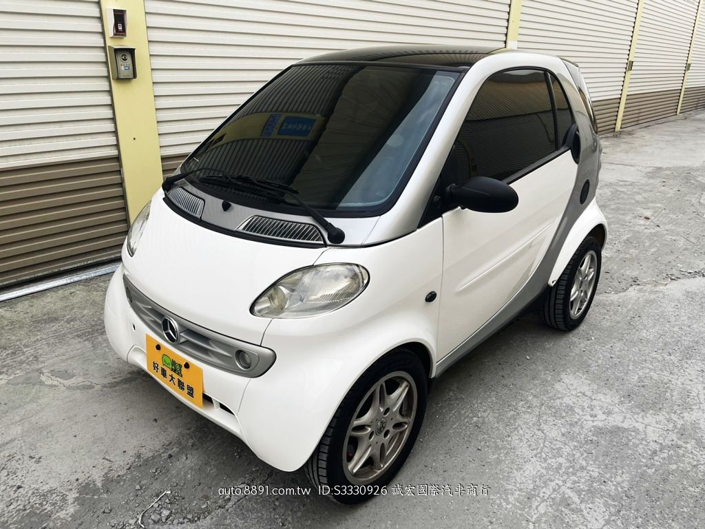 Smart/ Fortwo-誠宏嚴選2001年Smart 600cc省油省稅金停車好停 車況優良