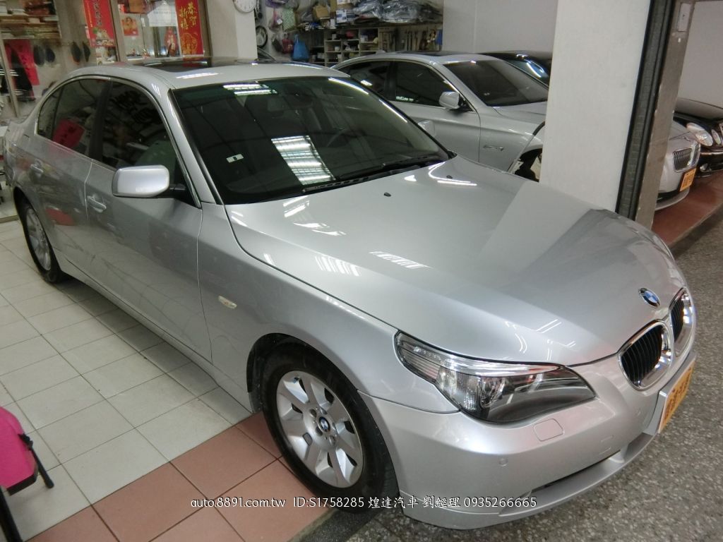 BMW/寶馬 5-Series Sedan-【煌達汽車】保證【實車實價】全省我最美 整車原漆 天窗 HID