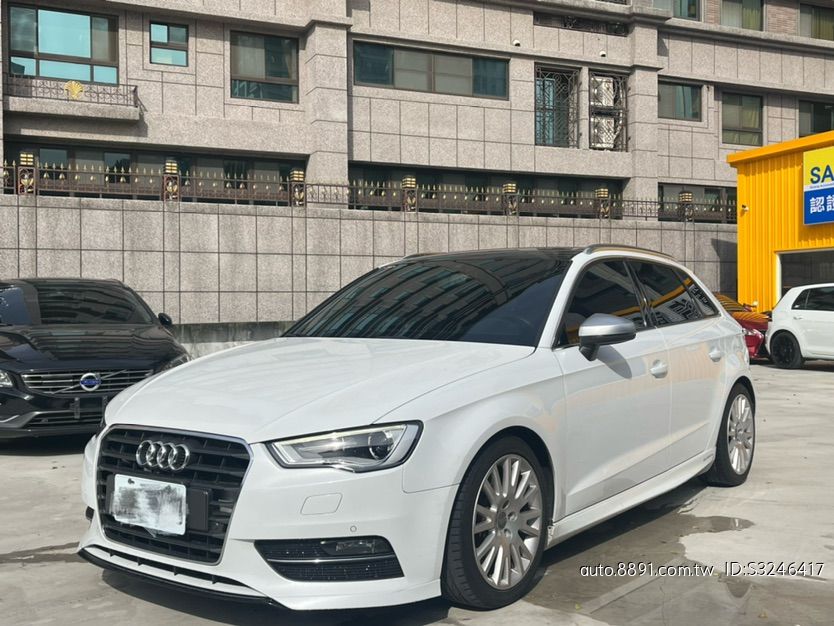 Audi/奧迪 A3 5D-國產車的價格買台進口車不香嗎 可全貸 FB搜尋:米漿中古車