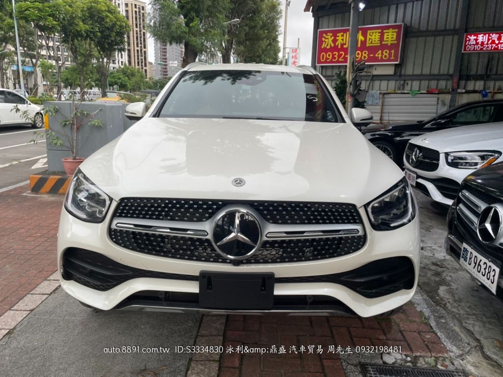 Mercedes-Benz/賓士 GLC-2020年款 23P+360度環景+AMG+20吋鋁圈 跑3萬公里 售228萬